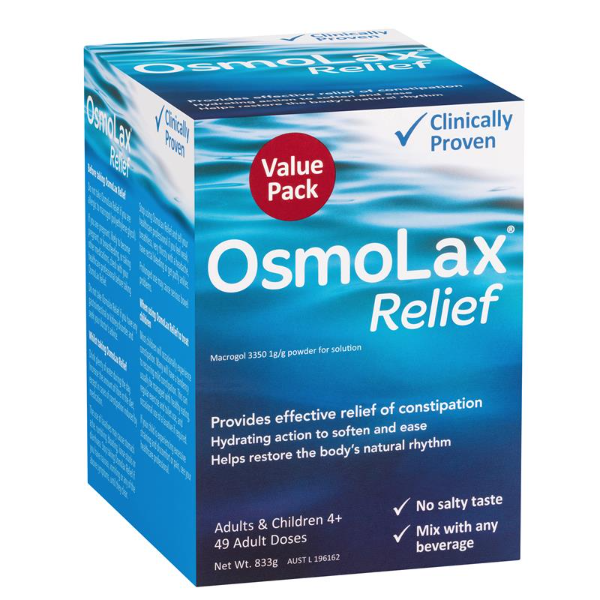 OsmoLax Relief Laxative Powder – Trugrade Medical Supplies