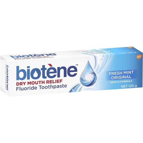 Biotene Dry Mouth Relief Toothpaste 120g – Trugrade Medical Supplies