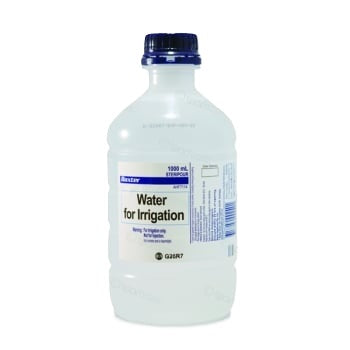 Baxter Water for Irrigation 1L – Trugrade Medical Supplies