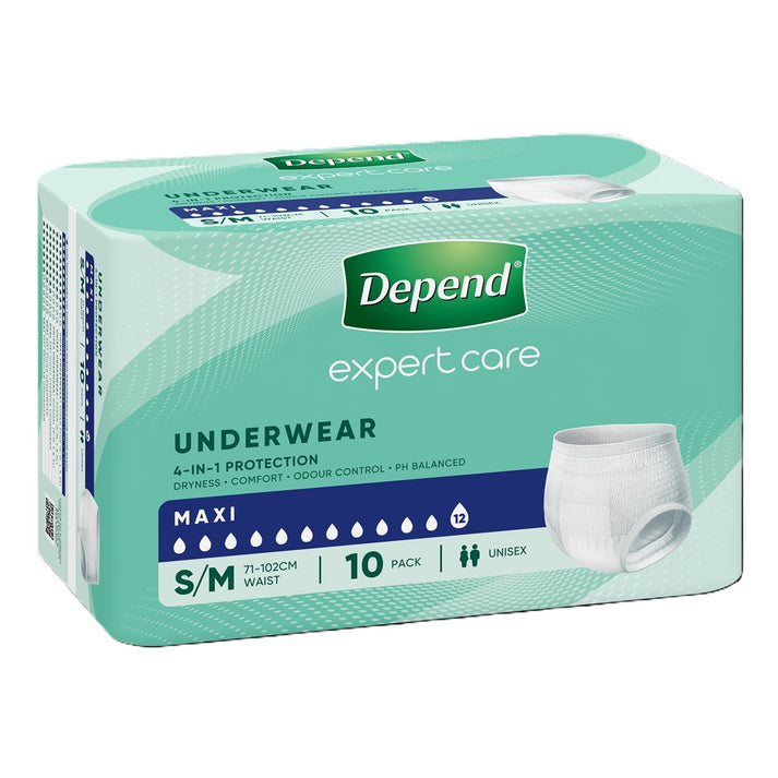 Depend Expert Care Maxi Underwear (Carton of 4 x 10pk) – Trugrade ...