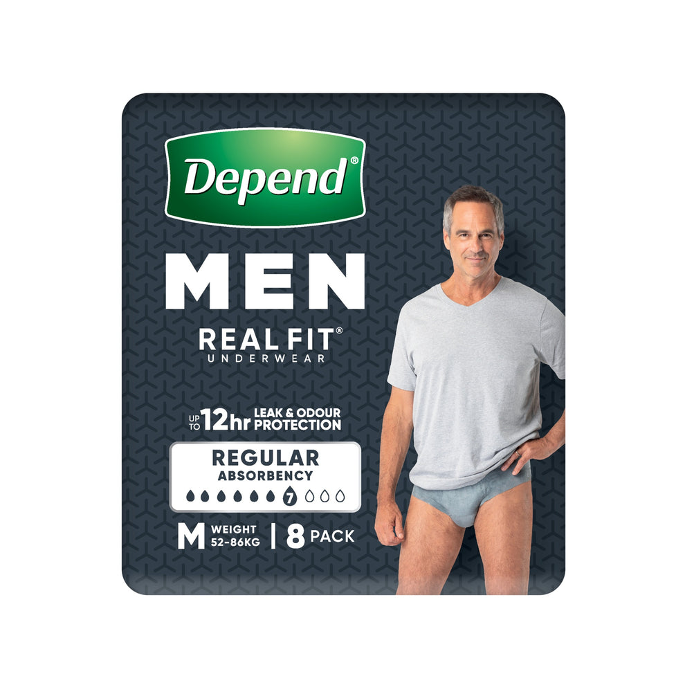 Depend Real Fit for Men - Soft, discreet and breathable – Trugrade ...
