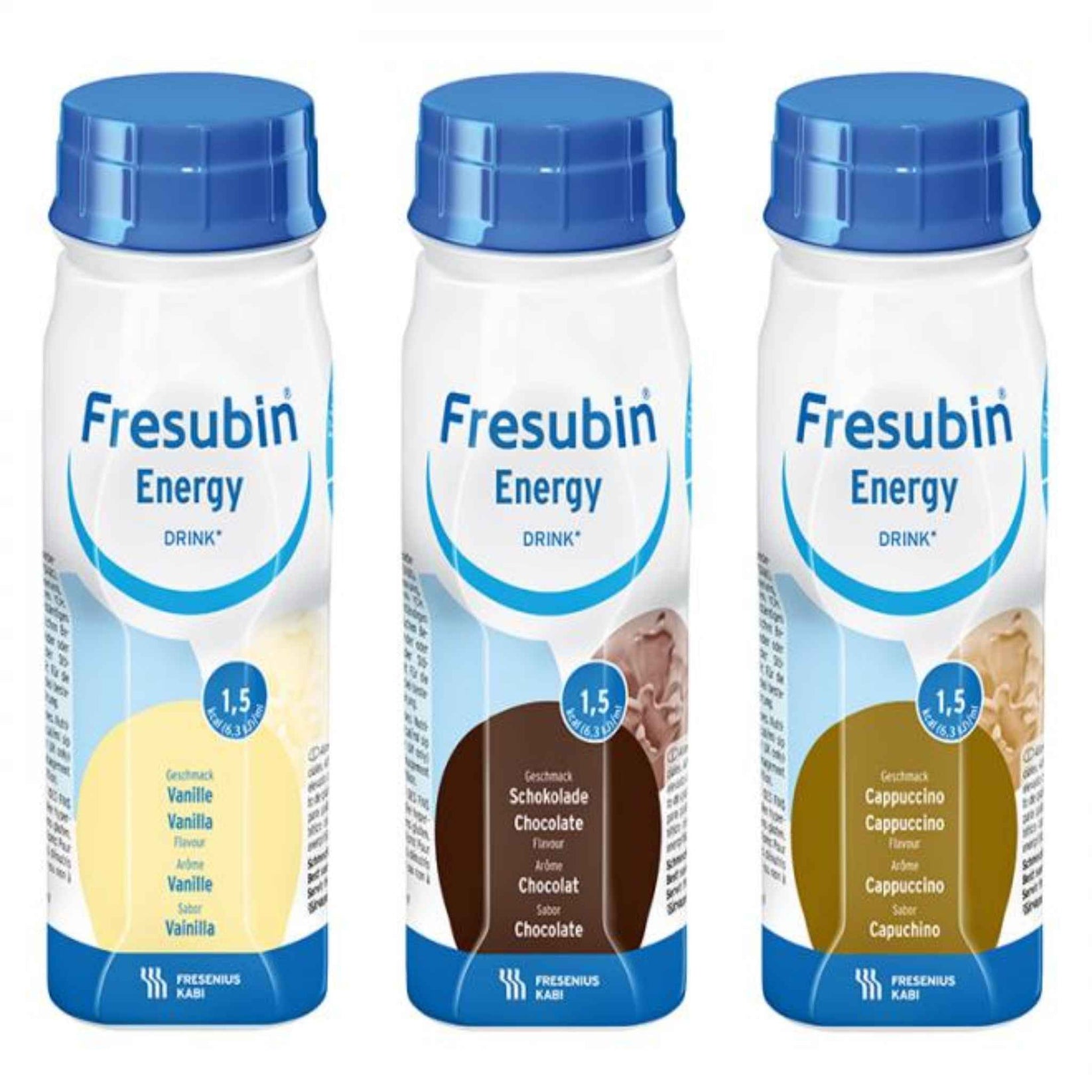 Fresubin Energy Drink 200mL - 11.2g of protein and 300 kcal per bottle ...