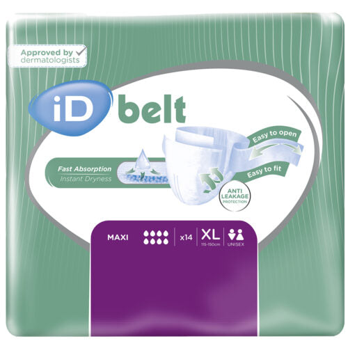 iD Belt Maxi Incontinence Briefs – Trugrade Medical Supplies