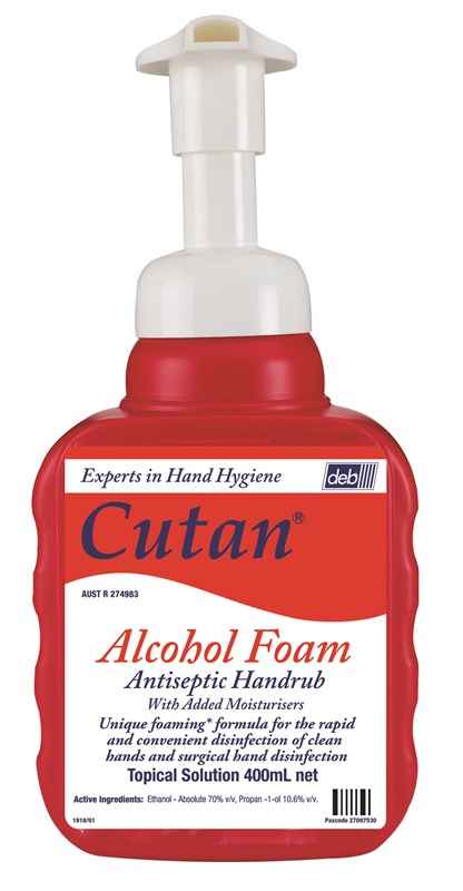 Cutan Alcohol Foam – Trugrade Medical Supplies